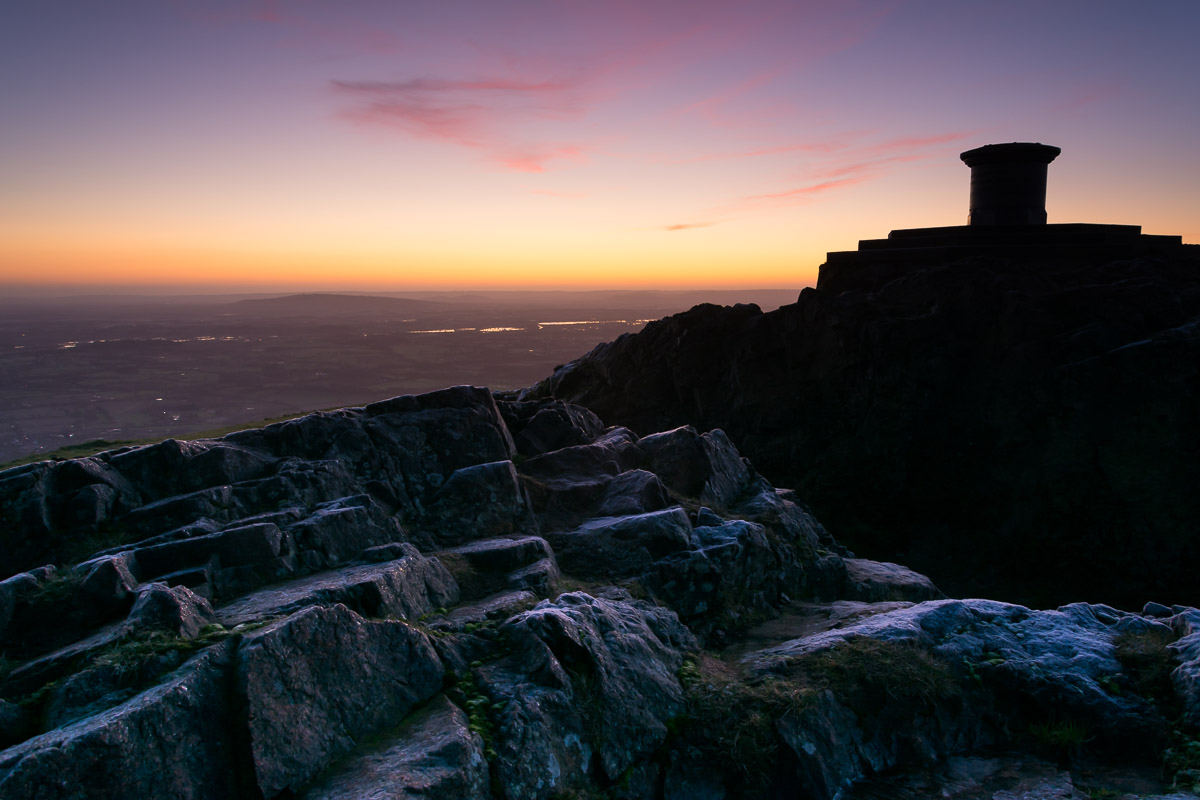 Malvern Hills Sunrise - Landscape photography on Worcestershire Beacon
