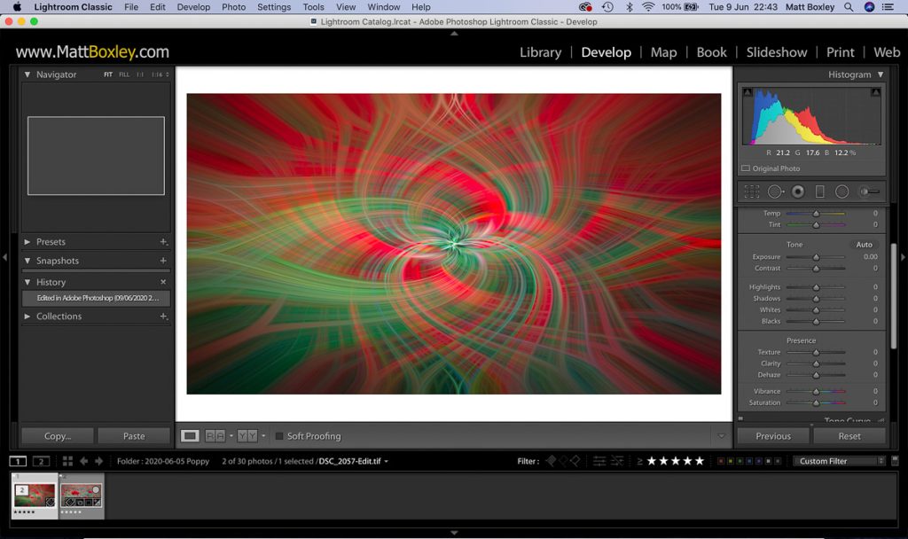 How To Create Twirl Art In Photoshop - Twirl Effect Tutorial by Matt Boxley