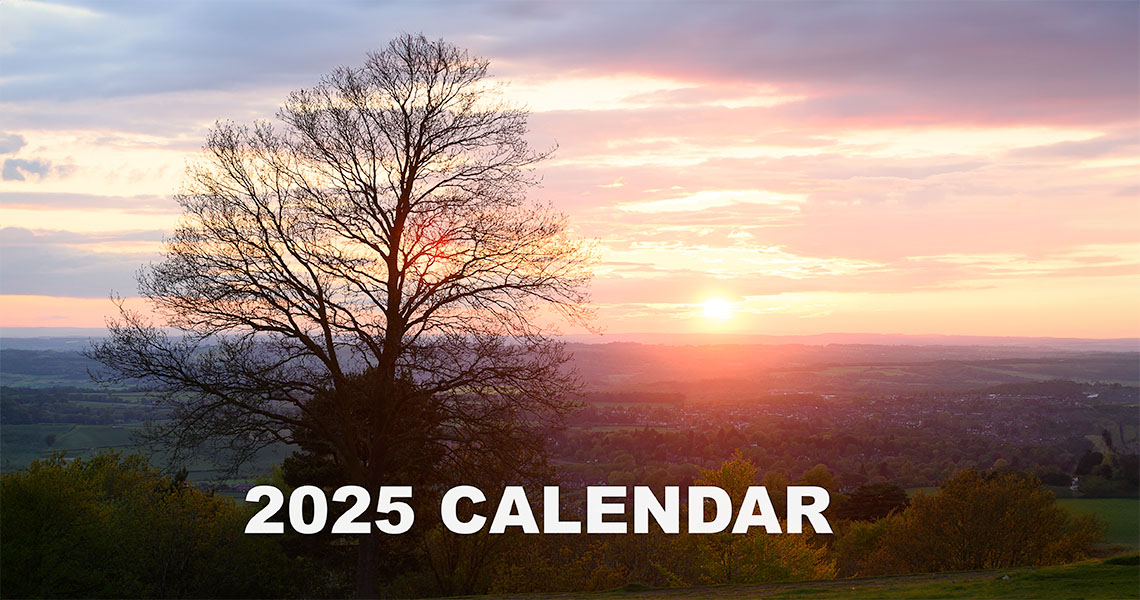 2025 Landscape and Nature Calendar - Limited Edition Order Yours Today